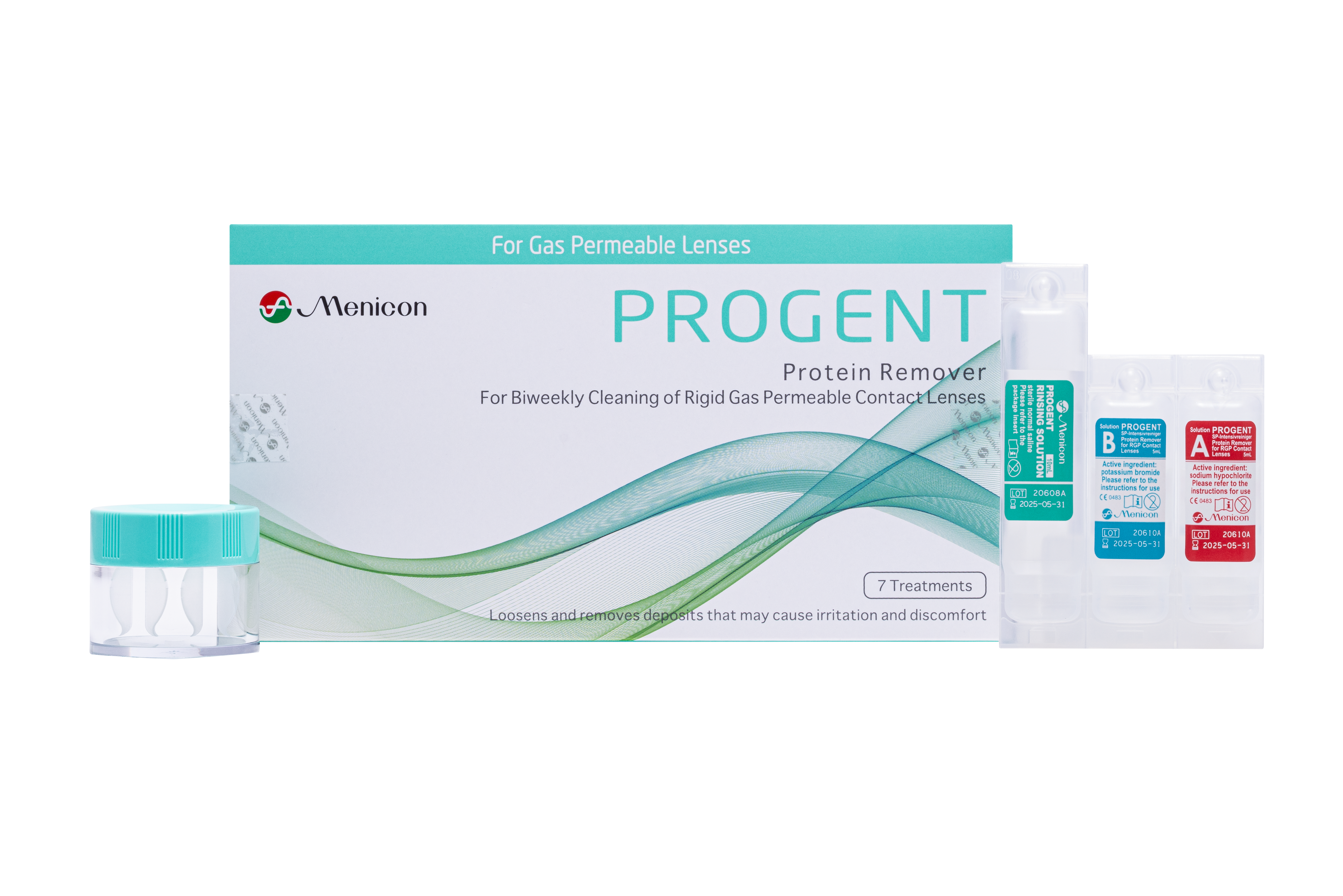 Menicon Progent: the safeguard of RGP lens cleaning, especially for ortho-k lenses